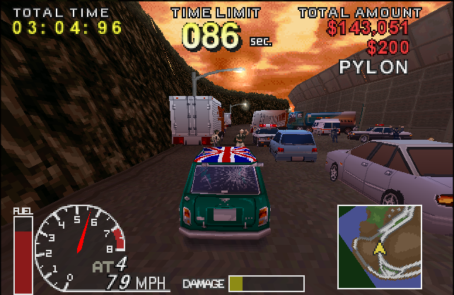 VGJUNK: FELONY 11-79 / RUNABOUT (PS1)