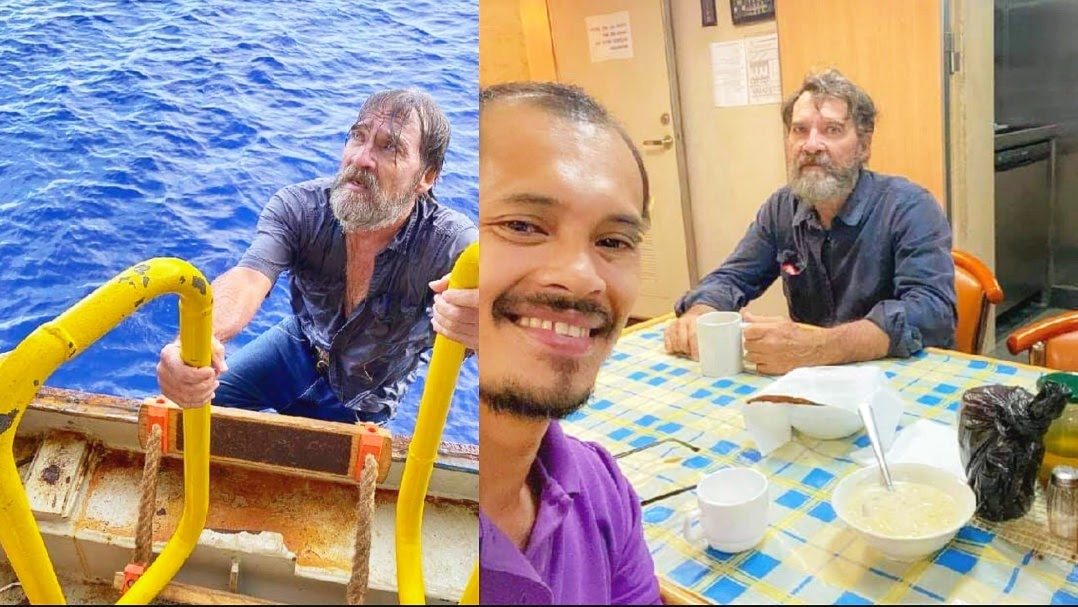 Filipino seafarers save an American national in the middle of Atlantic ...