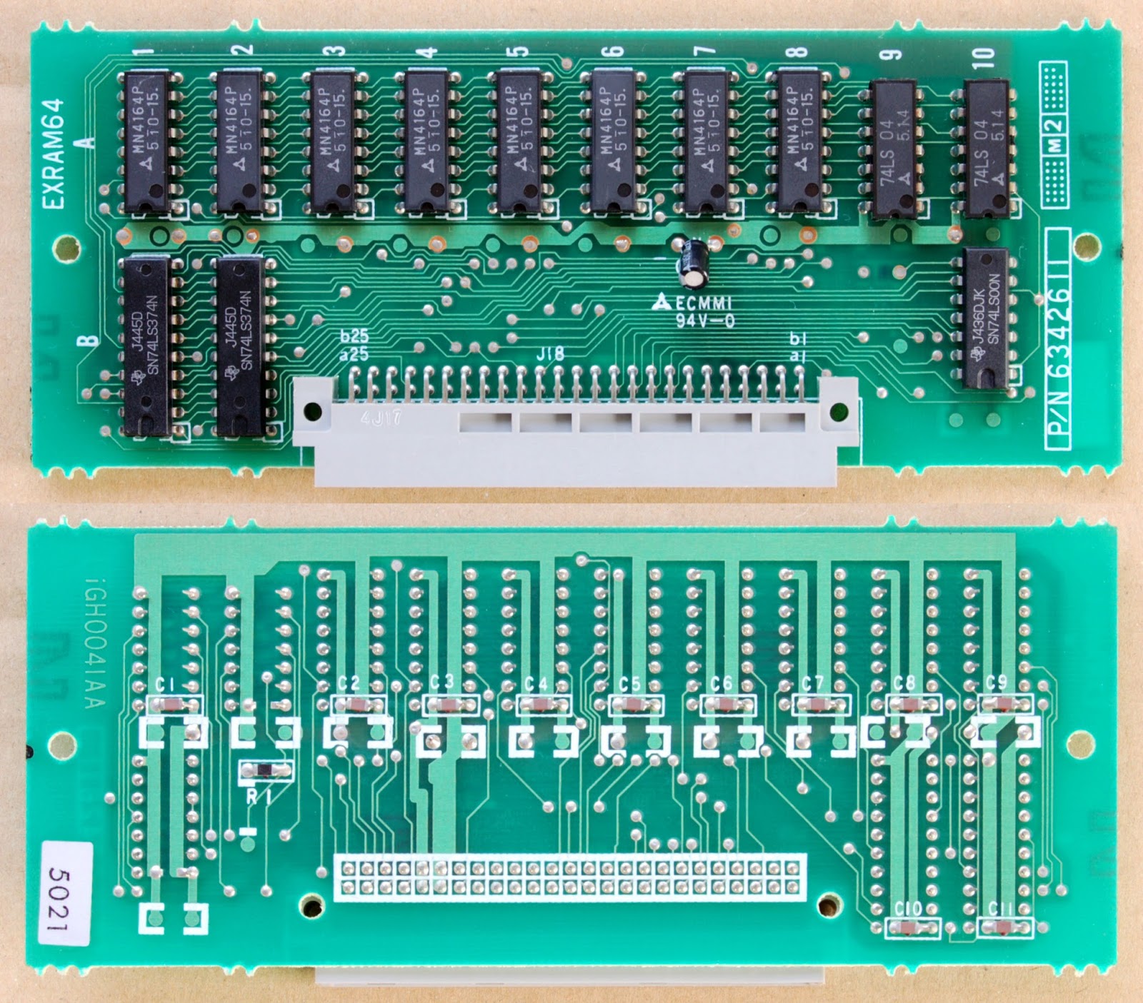 IBM 5511 PC JX の内部写真