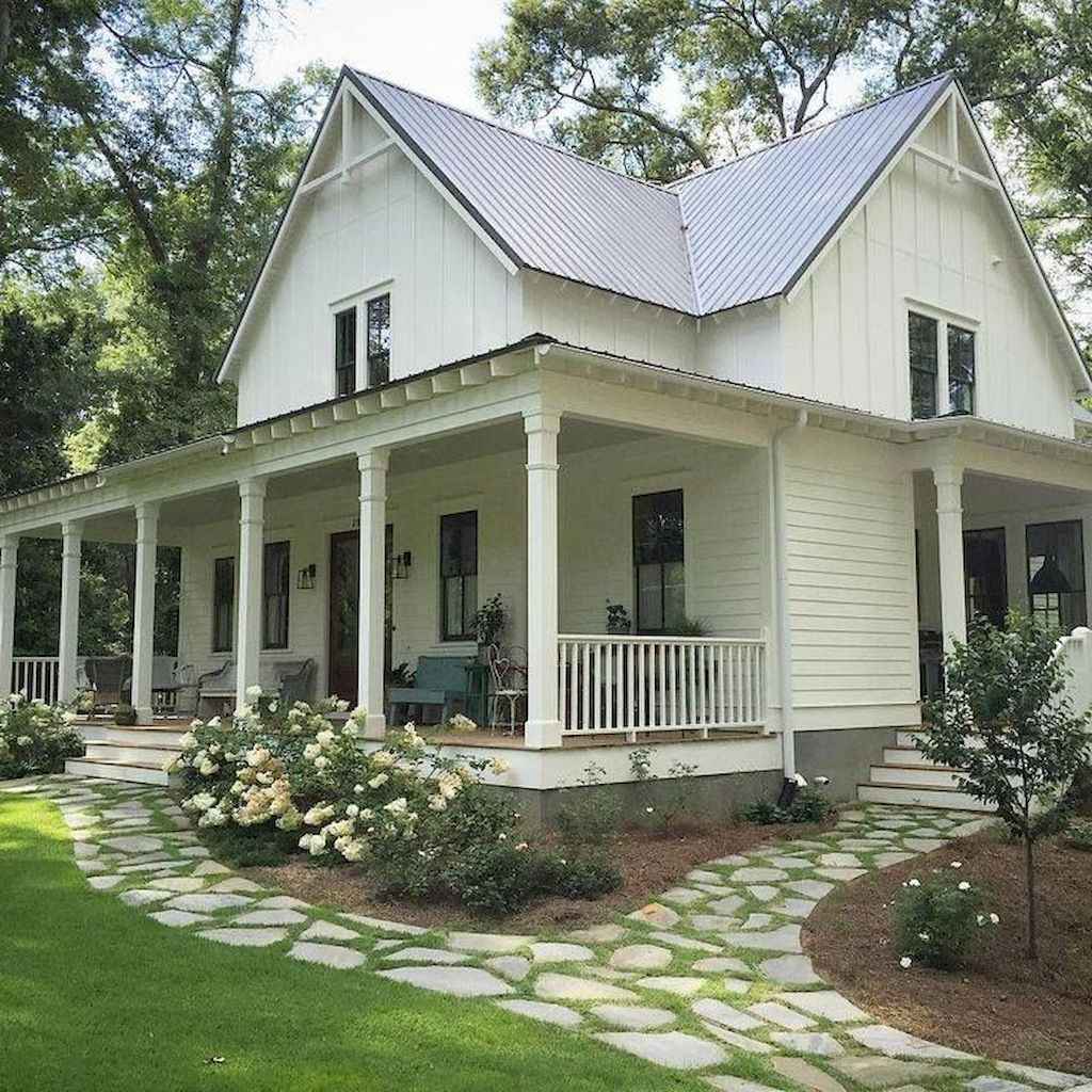 70 Rustic Farmhouse Exterior Design Ideas - home decor gayam005