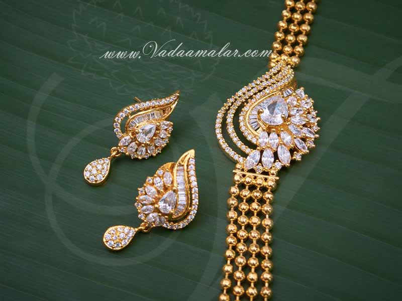 South Indian Jewellery: Mugappu Chains Indian Pendants