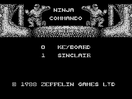 VGJUNK: NINJA COMMANDO (ZX SPECTRUM)