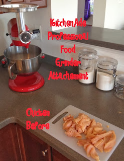 Clean-and-Fit: The Start - grinding my own chicken breast