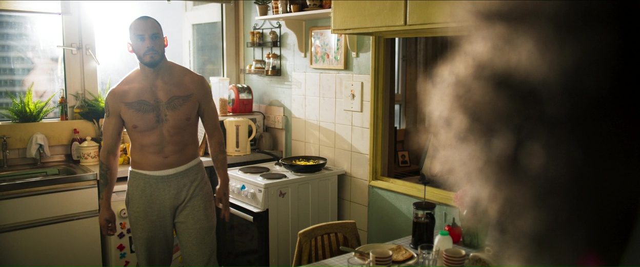 ausCAPS: Sam Claflin and Joe Claflin shirtless in The Corrupted