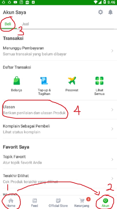 Cara Melihat Penilaian Penjual dan Pembeli di Tokopedia - Tutorial di ...