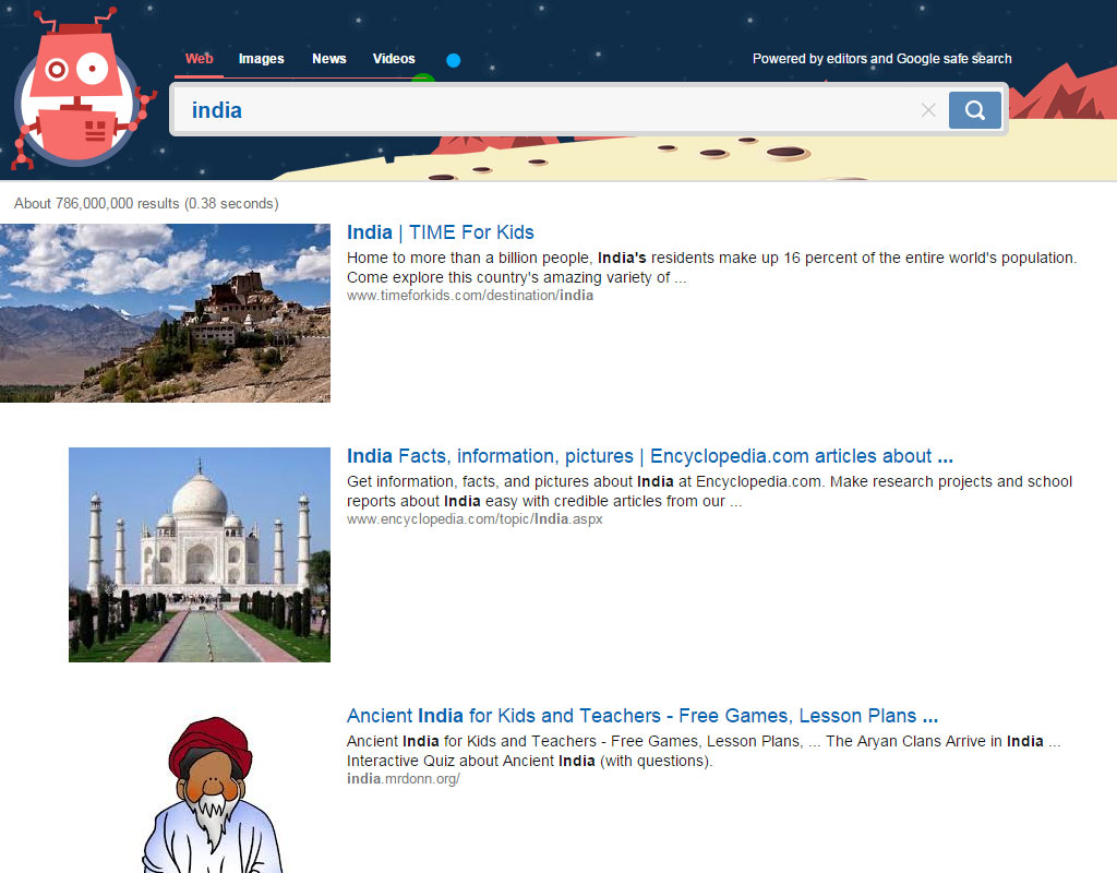 Kiddle the best search engine for kids - Andyz Duniya