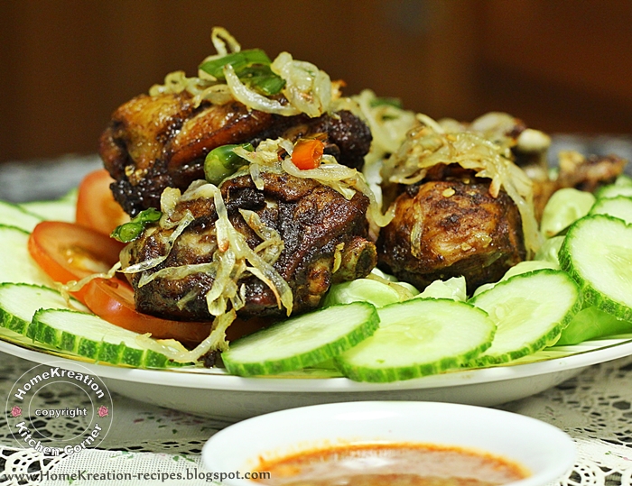 HomeKreation - Kitchen Corner: Nasi Bukhari II & Ayam Goreng Bukhari