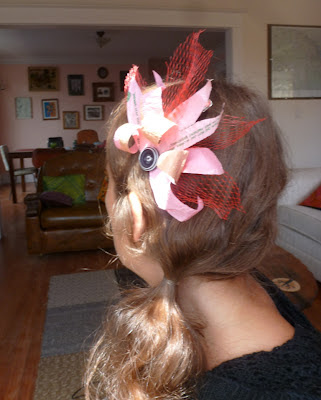 Beautiful Creations by Bece: Frolicking Fused Plastic Fascinators