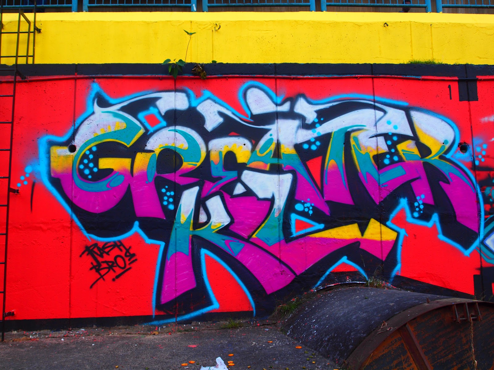 AJ BY ALEXANDER JAMES: KUALA LUMPUR : POP GRAFFITI PART 1