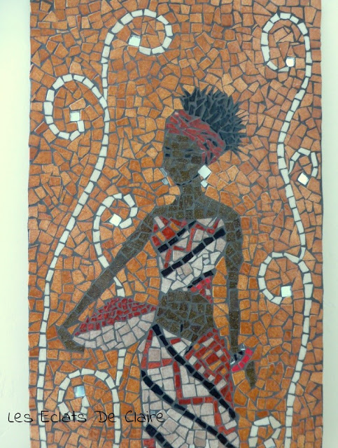 Claire dans tous ses éclats... : Une africaine en mosaïque