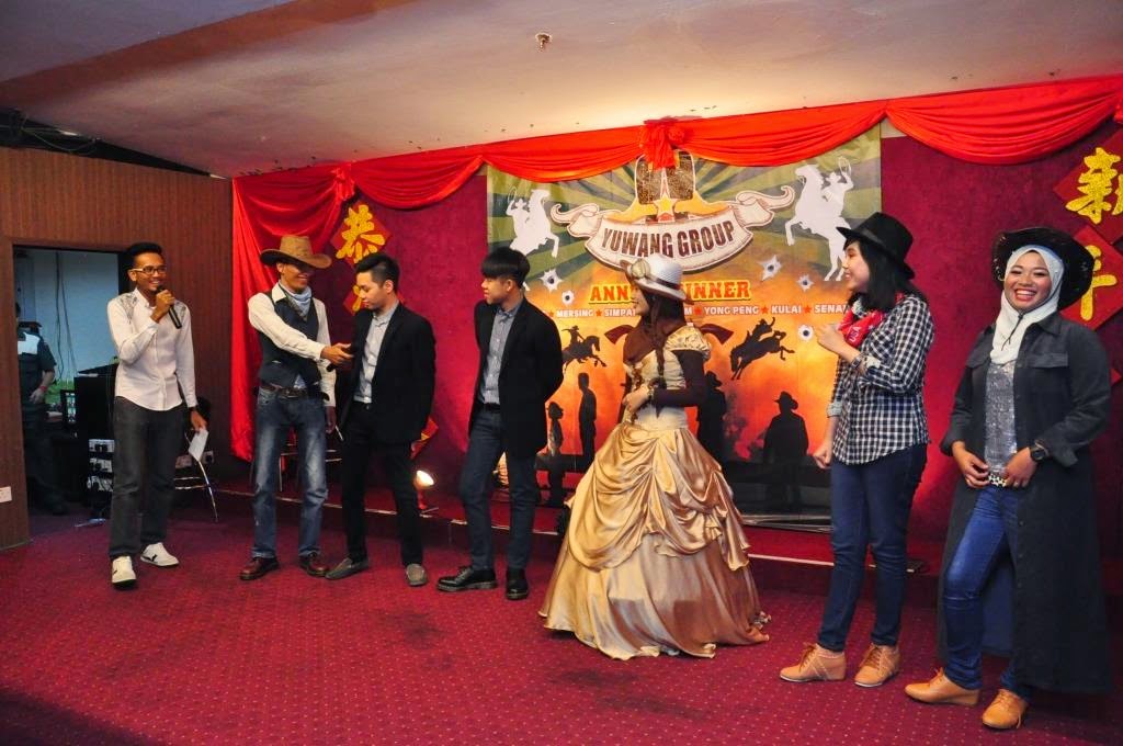 Prince Mohamad Firdaus: ANNUAL DINNER YU WANG GROUP - TEMA COWBOY