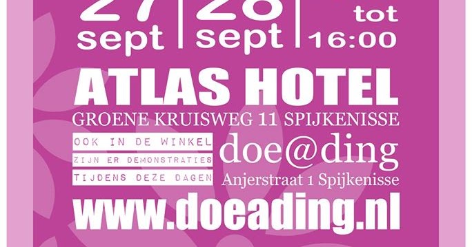 Anja Zom kaartenblog: De superleuke Demodagen van Doe@ding komen eraan!