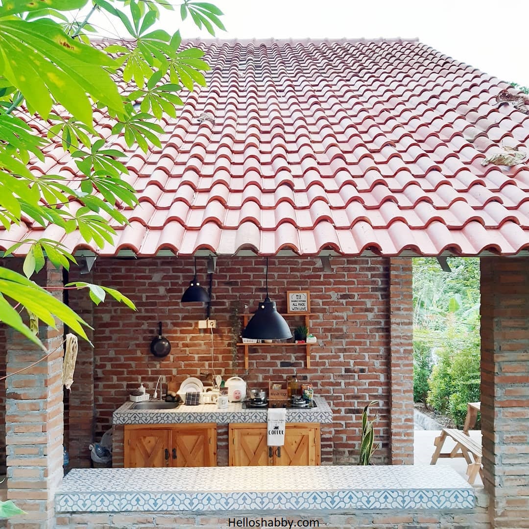 7 Contoh Desain Rumah dengan Batu Bata Merah Terbaru ~ HelloShabby.com ...