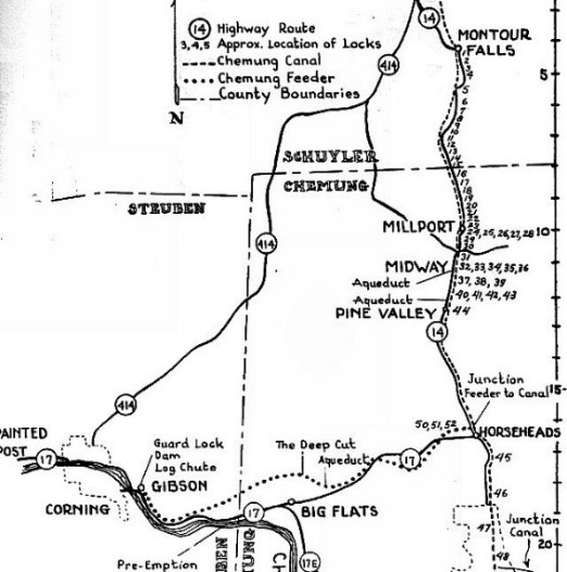 Chemung County Historical Society: Bank or Canal?