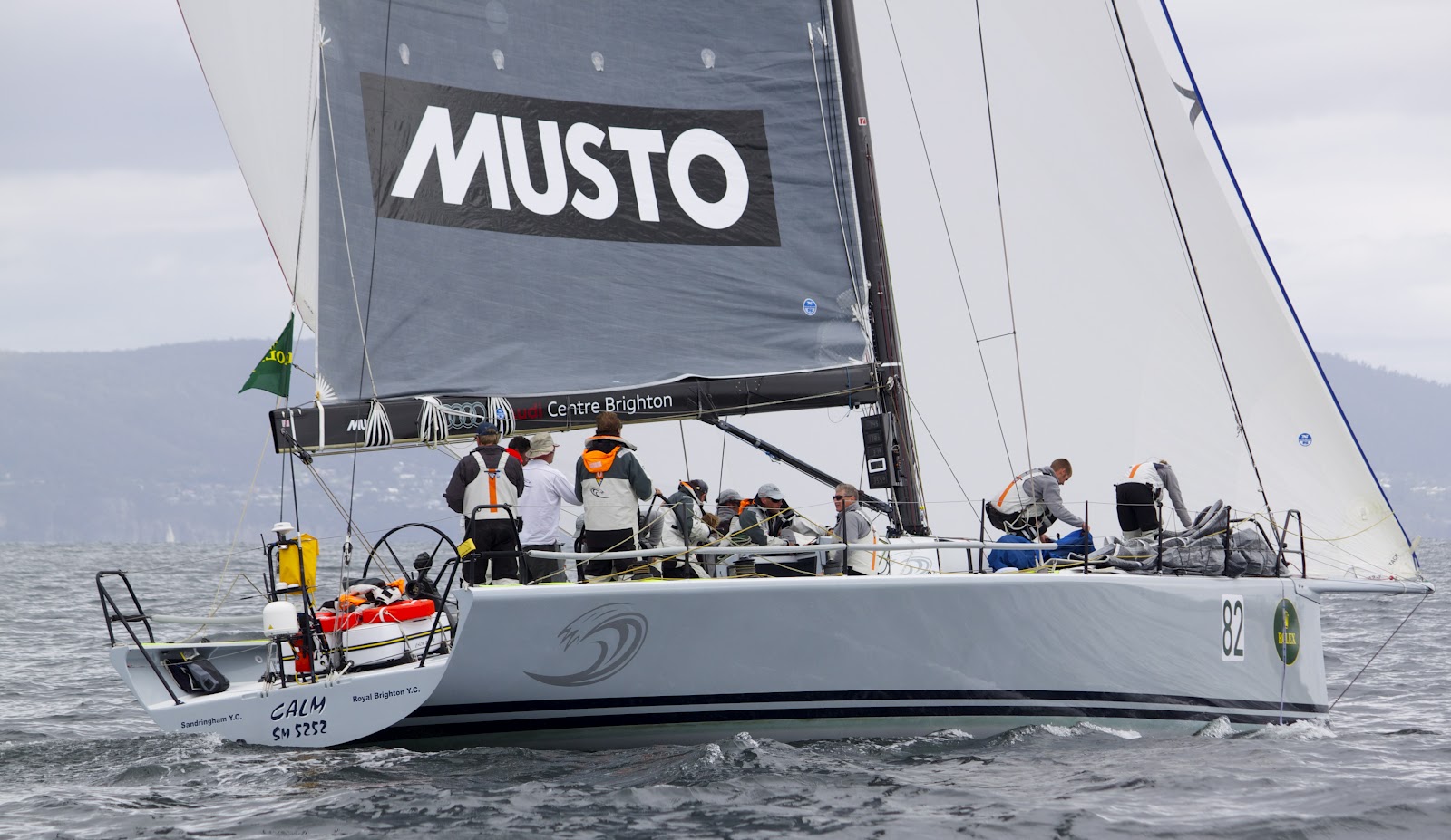 ReadyAboutYachting: Hooligan, Quest and Calm Fly The TP52 Flag - Sail ...