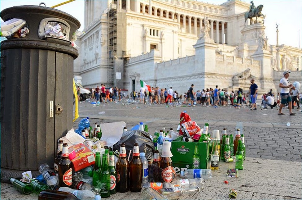 l'Antipatico: la bellezza della monnezza