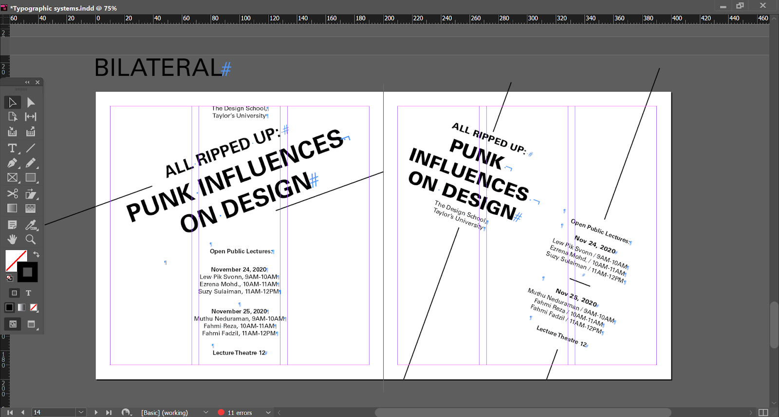 Advanced Typography - Exercises