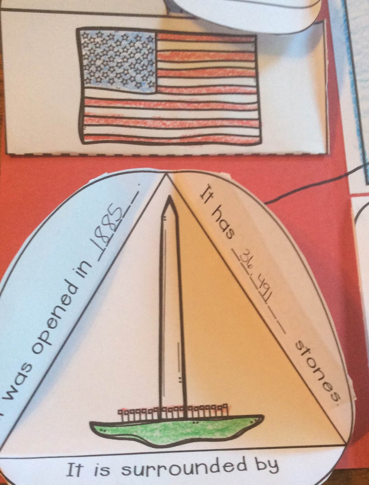 United States Symbols Lapbook - First Grade Centers and More