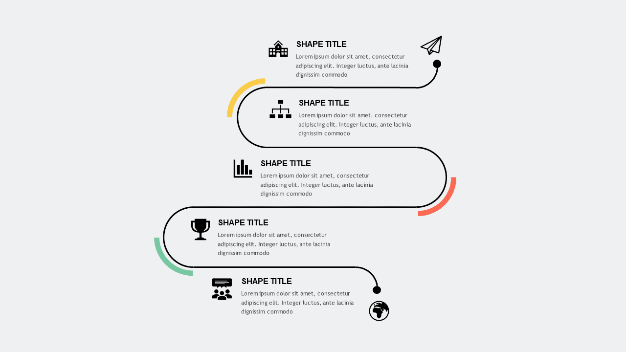 free download template Wave Infinite Line PowerPoint Templates sunduh ...