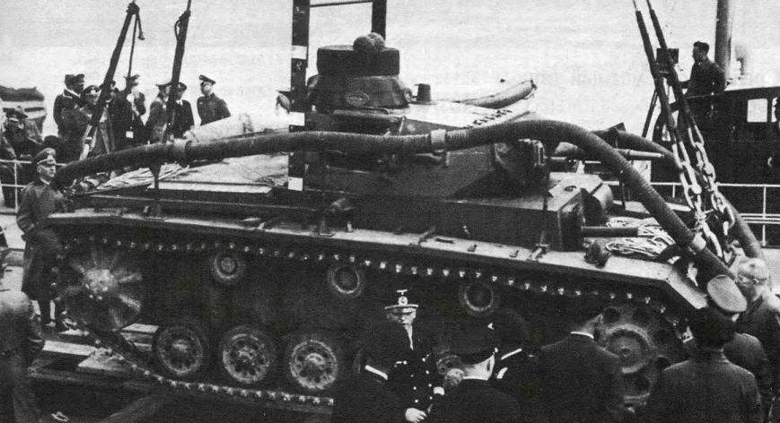 Вторая мировая война: Немецкий подводный танк Tauchpanzer III