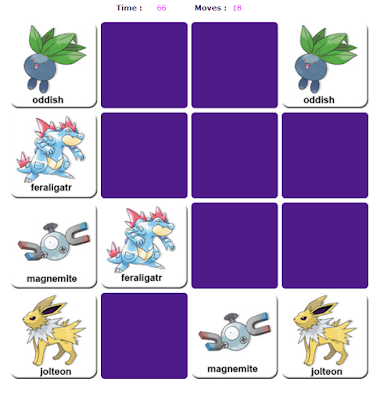 Escuela infantil castillo de Blanca: MEMORY DE POKEMON