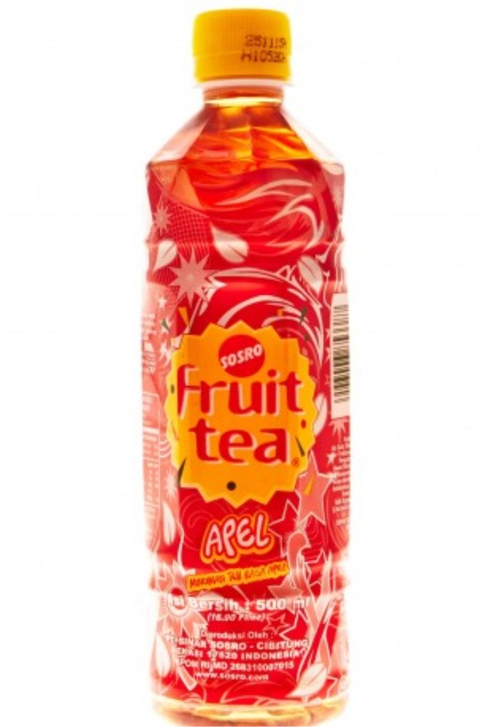 Toko Pucung Yogya: Fruit Tea Apple Botol 24x500ml