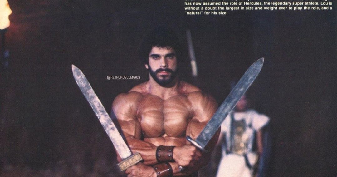 The Ultimate Hercules Blog: Lou Ferrigno as Hercules