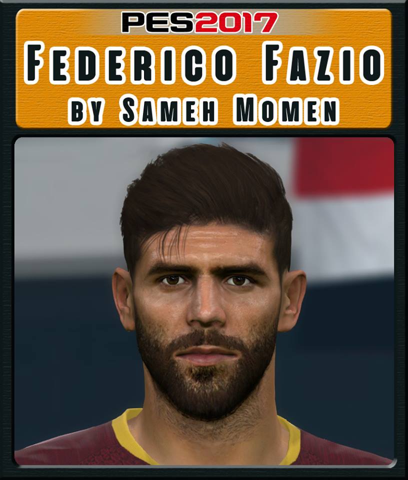 pes-modif: PES 2017 Fazio face by Sameh Momen