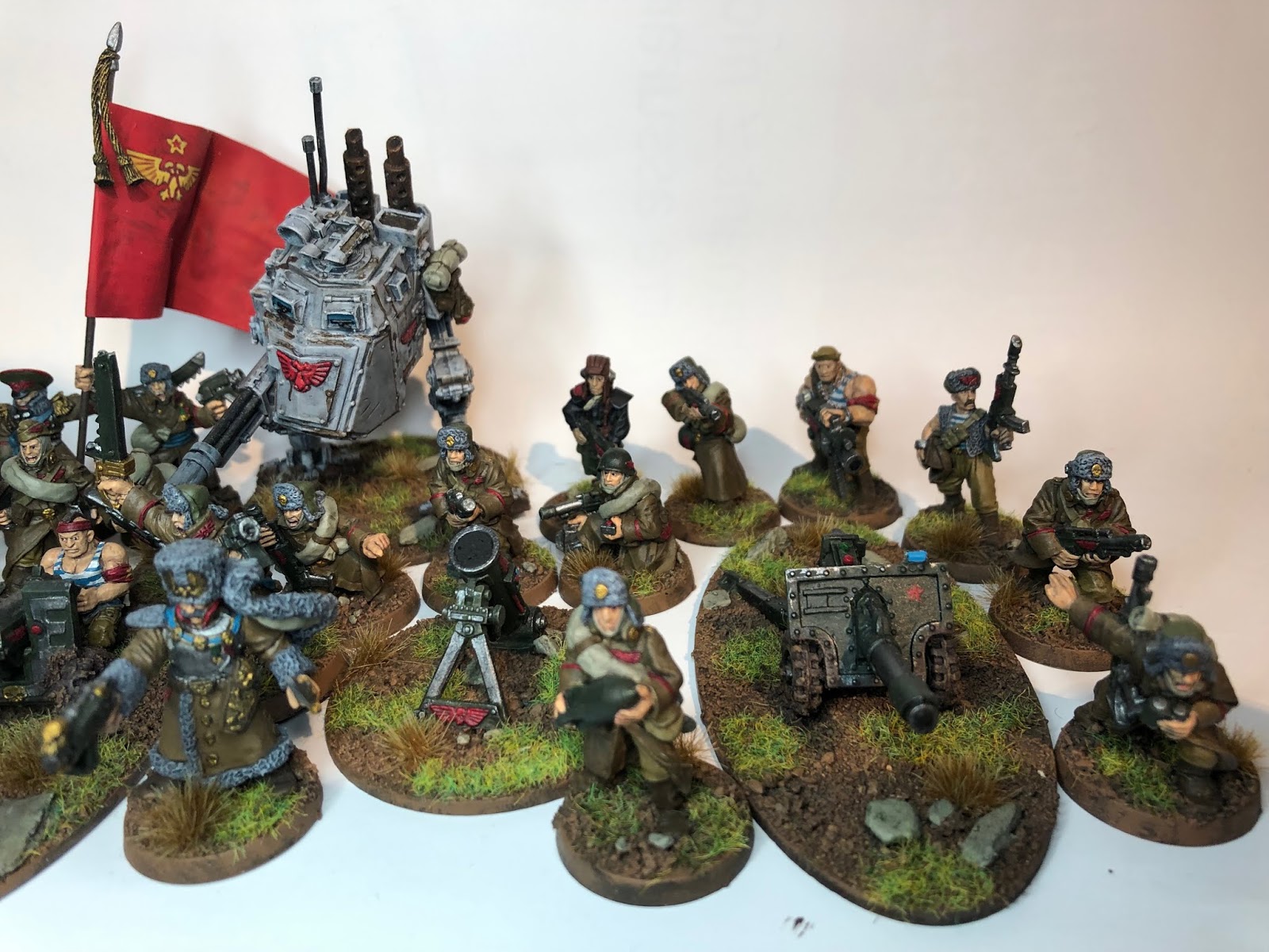 Blue Max Miniatures: Valhallan Ice Warriors