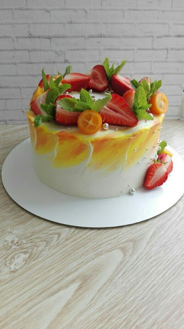 30+ Cake Design Ideas - Decorating Cake With Fruits - WPICC.Blog