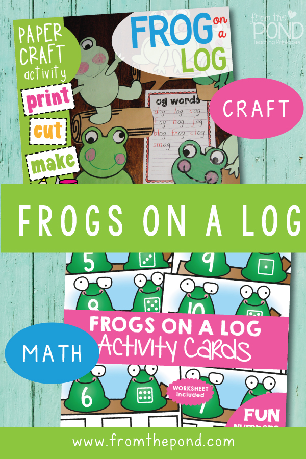 5 Frogs on a Log | From the Pond