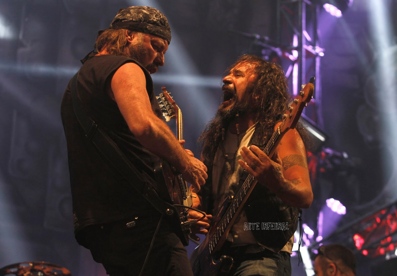 SanRock.cl: Galería de Fotos: Las imágenes del potente show de La Renga ...