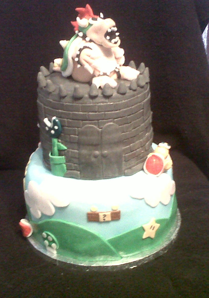 Jayme's Cakes: Bowser from Mario Bros Cake