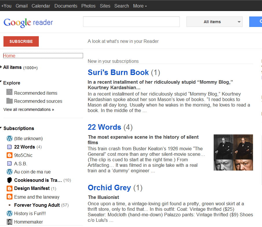 Voyage On: How to Read a Blog