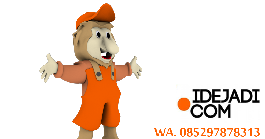 Maskot Dufan Impian Jaya Ancol | caridesain3d