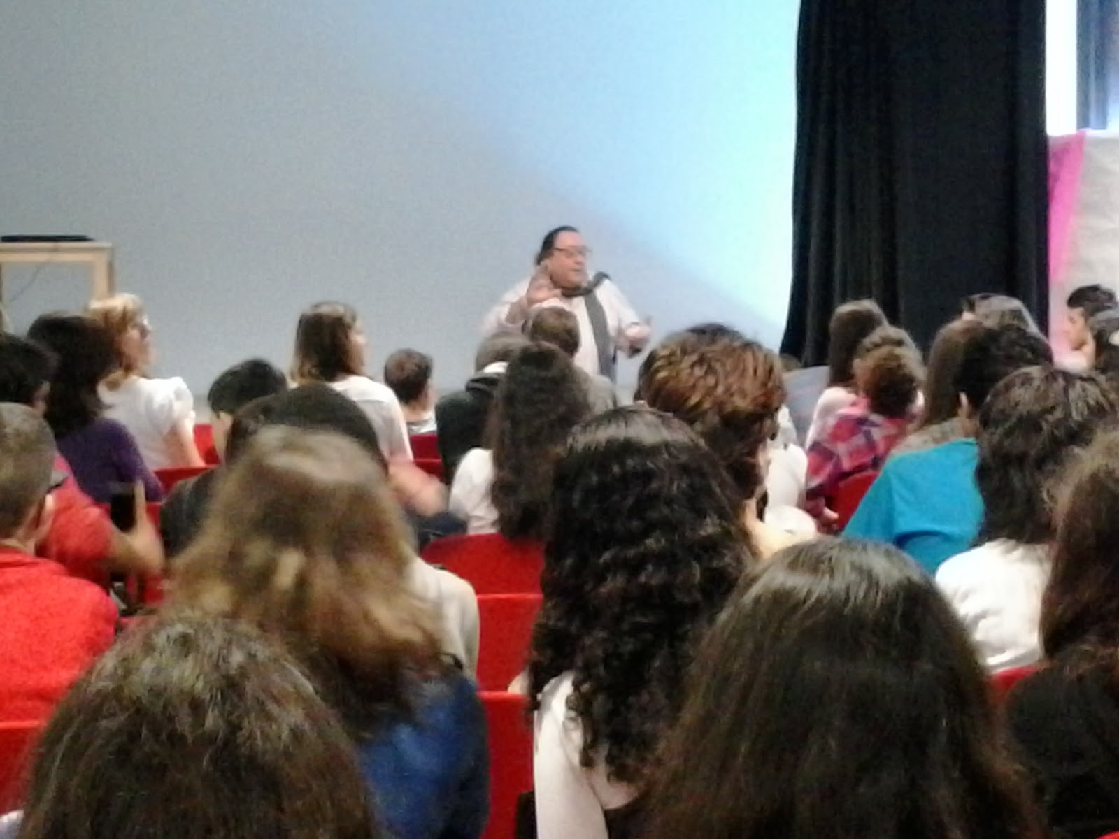 Moinho das Leituras: Alexandre Honrado na EB 2/3 Moinhos da Arroja