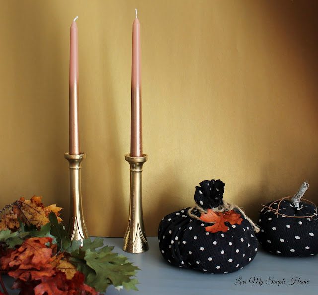 Repurpose a trophy into candlesticks | love my simple home