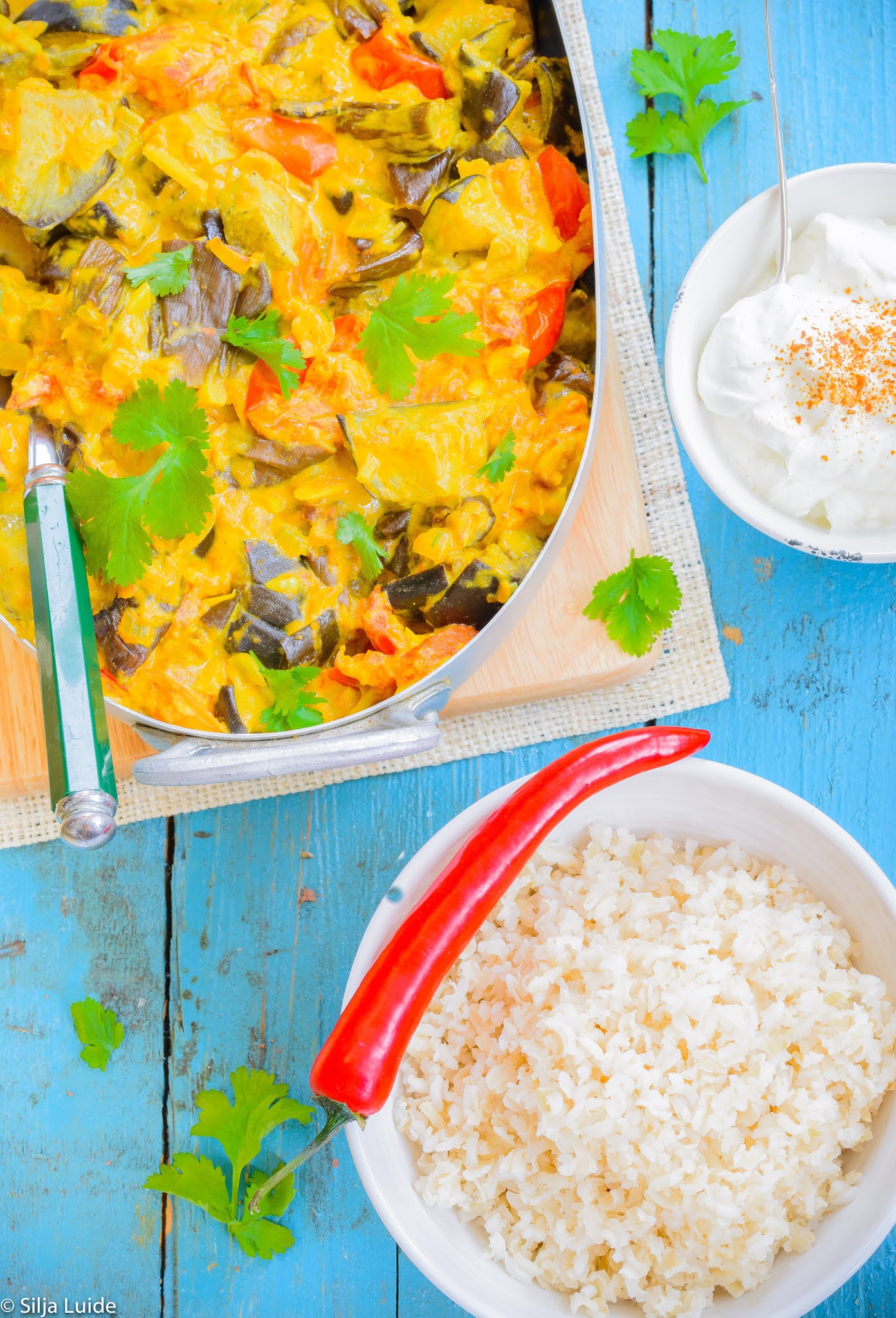 Silja, Food & Paris: Aromaatne taimne karri