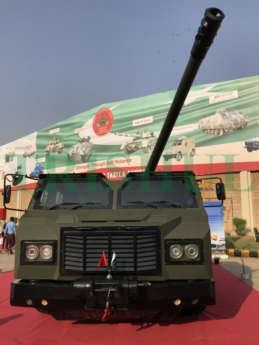 TRISHUL: Pakistan Army's SH-15 MGS Package