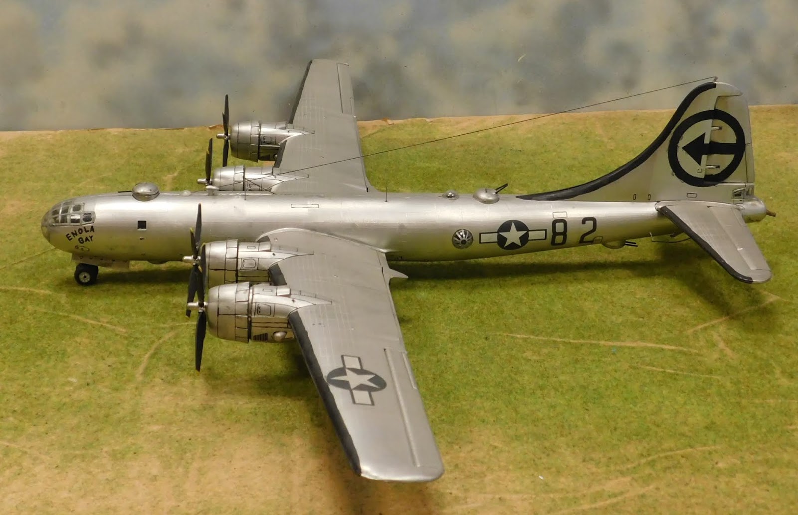 Happyscale-Modellbau: Boeing B-29 Superfortress - Airfix 1/72
