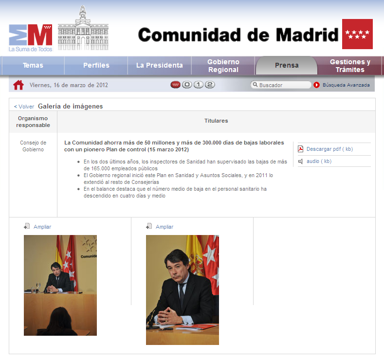 «AISSMa.org», Asociación de Inspección de Servicios Sanitarios de Madrid ·.· Blog