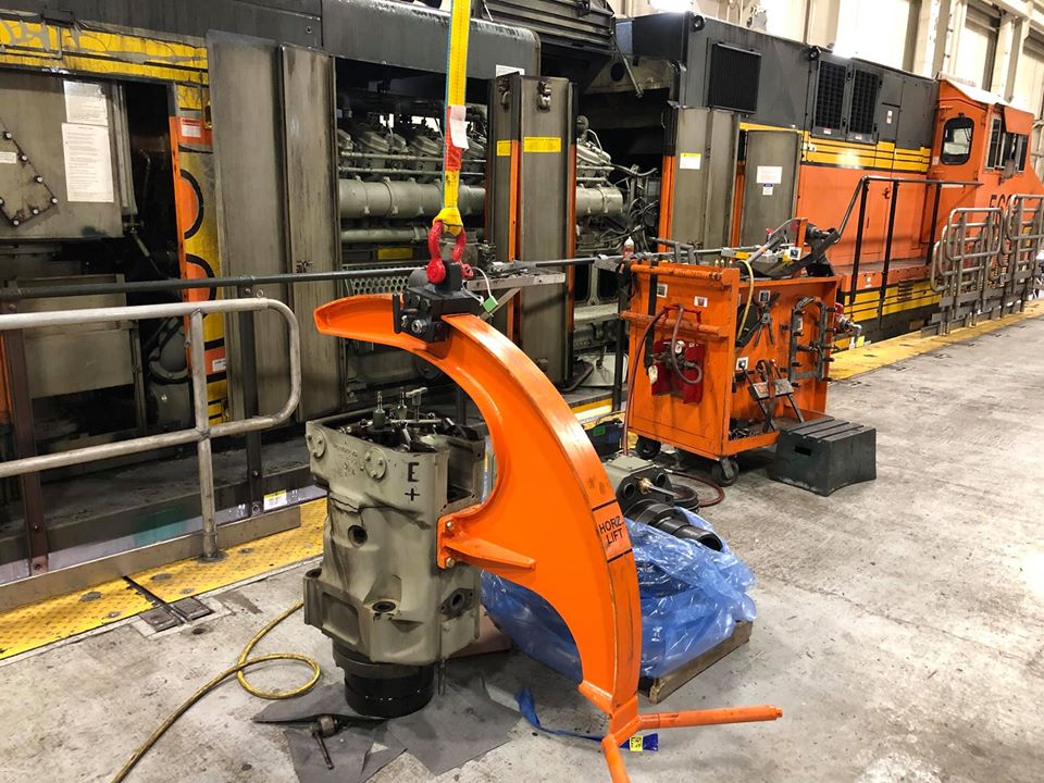 Industrial History: Power Assemblies for Locomotive Diesel Engines