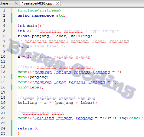 Penjelasan Lengkap Variabel C++, (Pengertian, Fungsi, Cara Penulisan ...