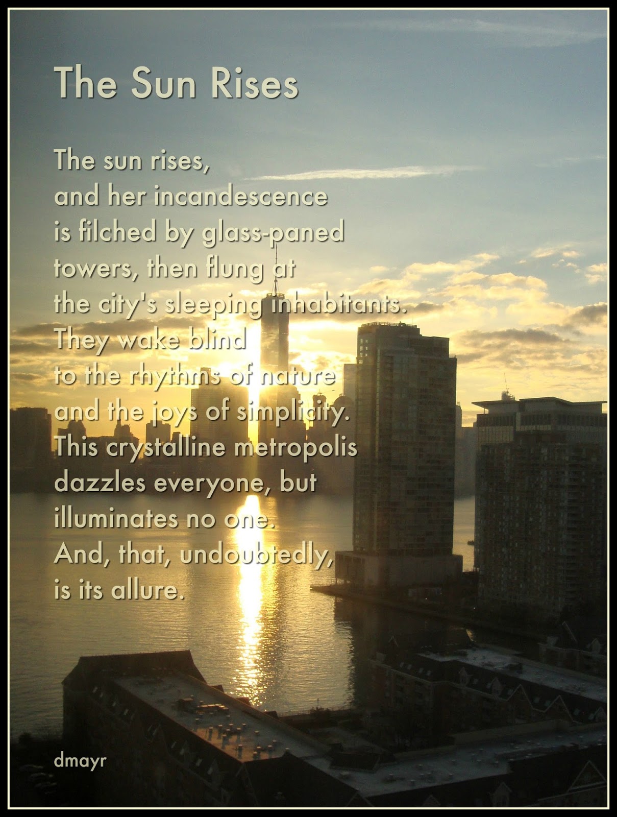 Random Noodling: Poetry Friday--"The Sun Rises"