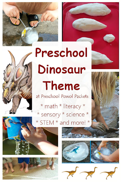 FUN Dinosaur Activities for Preschool Dinosaur Theme | Preschool Powol ...