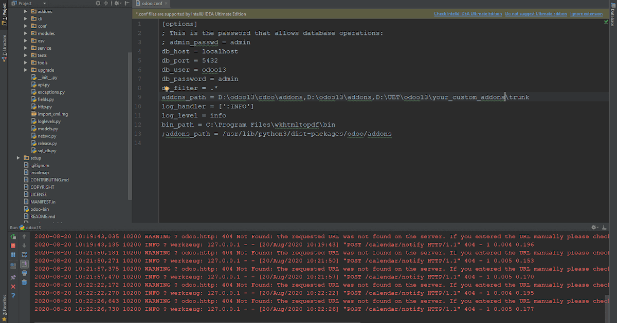 Install Odoo13 on Windows with Pycharm Configuration | Odoo - LearnOpenERP