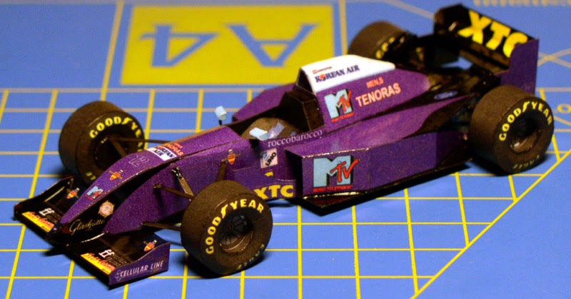 Simtek S951 Jos Verstapen - 1995 | F1 Paper Downloads