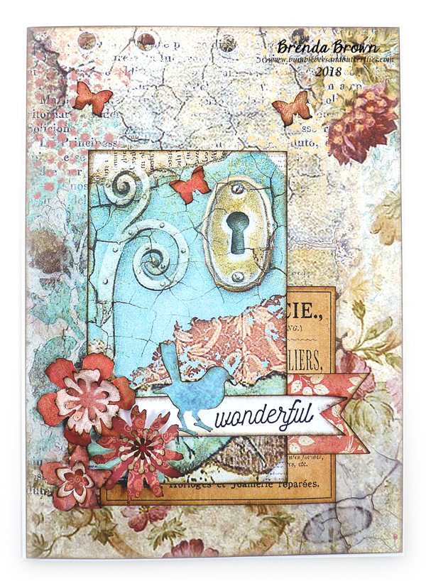 Country View Crafts' Projects: Stamperia patterned papers