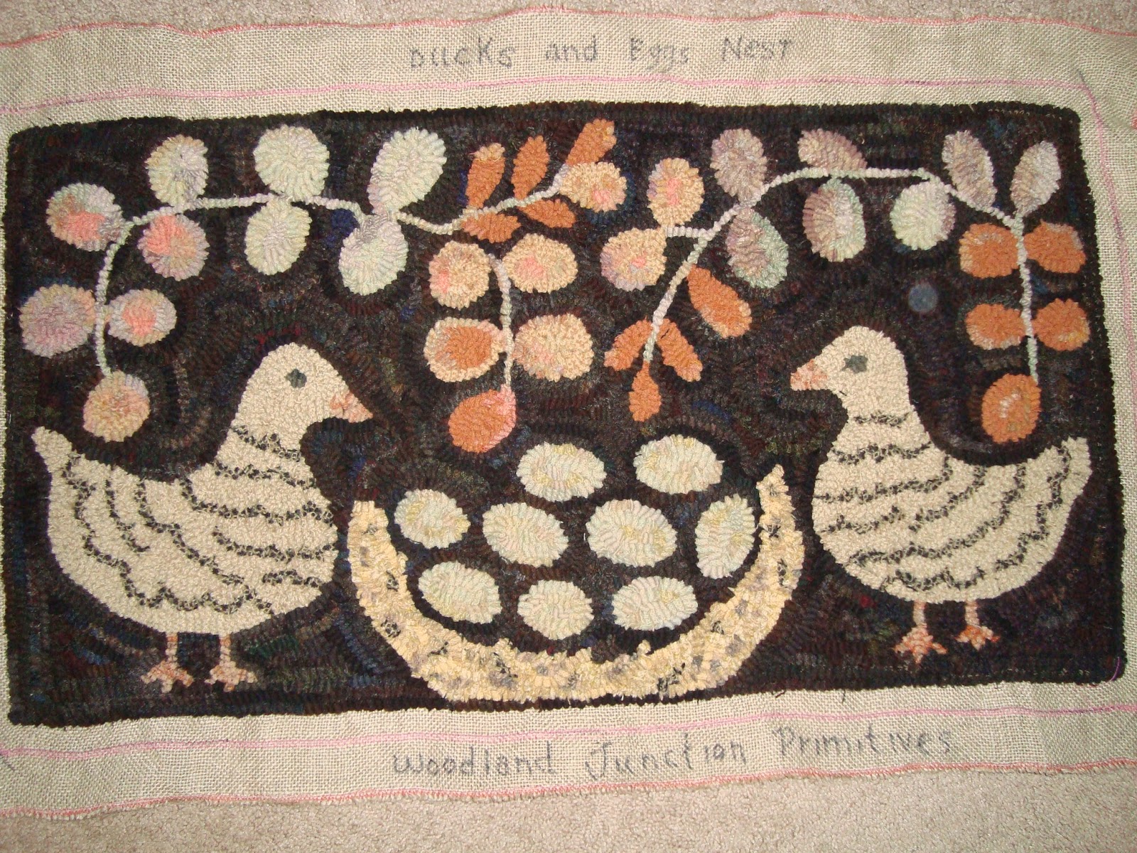 Saundra of Woodland Junction: A Wool Covered Cord Binding