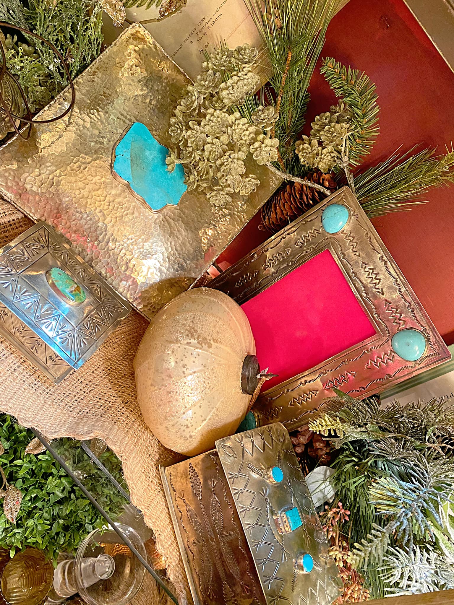 .: Silver Turquoise Boxes🎅